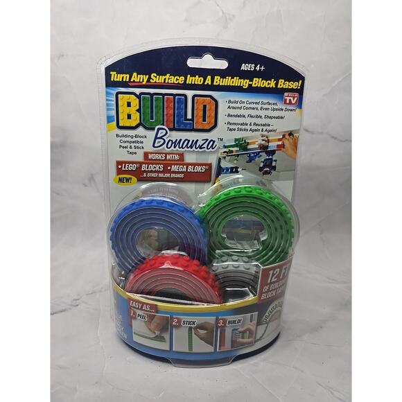 Build Bonanza, Ontel. | Toys | Bonanza Build Building Block Base Peel ...